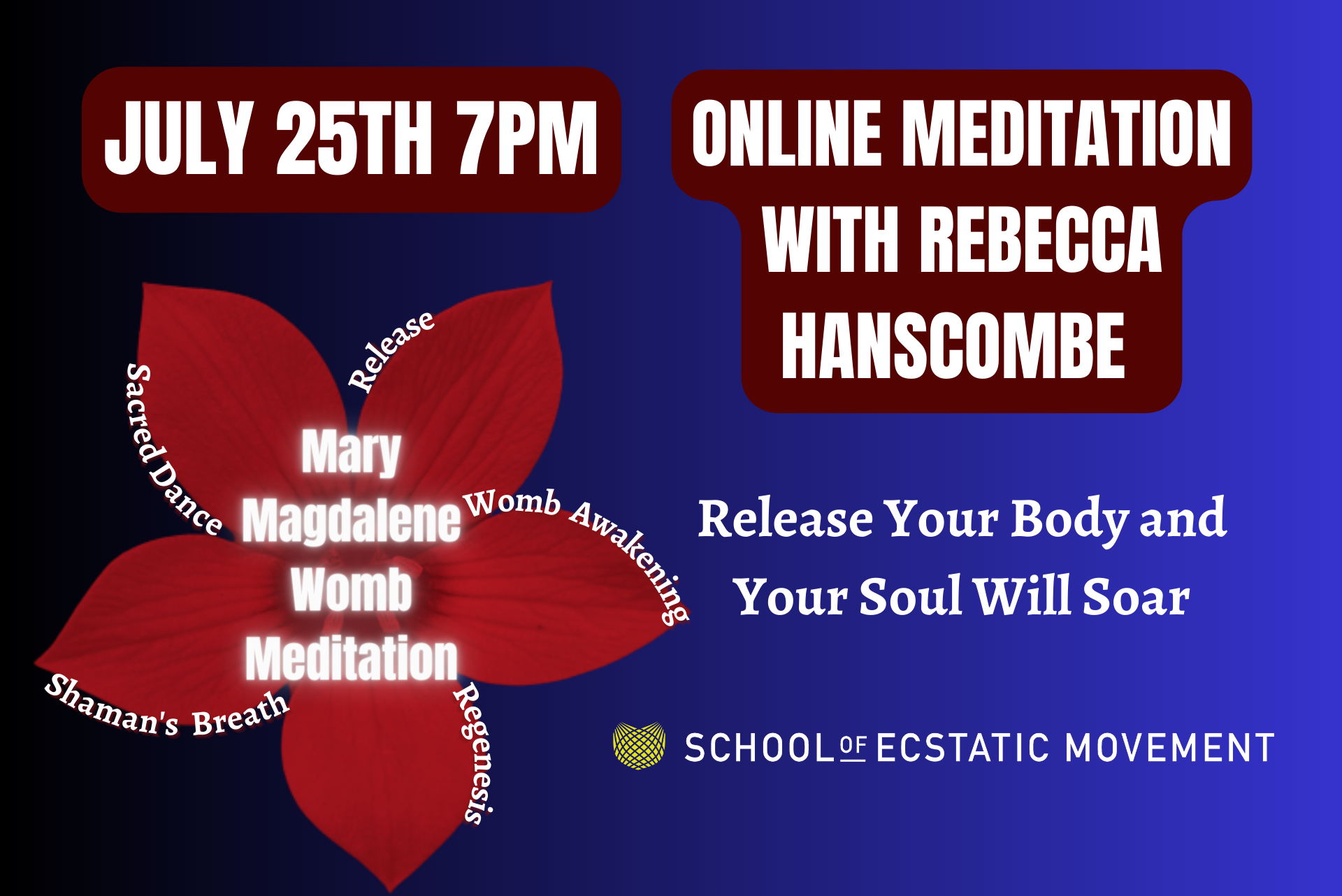 Mary Magdalene Womb Medicine Webinar Thank You subscribers - School of ...